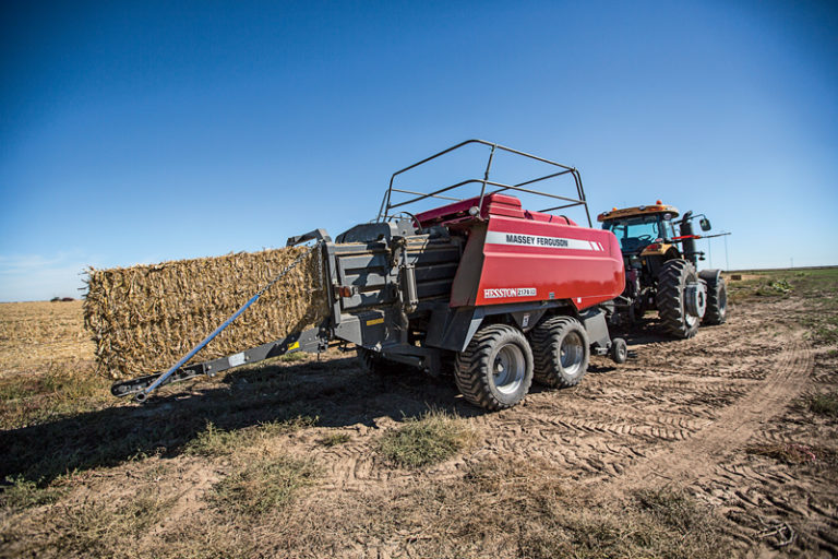 The Best Large Square Baler for Biomass - AGCO FarmLife